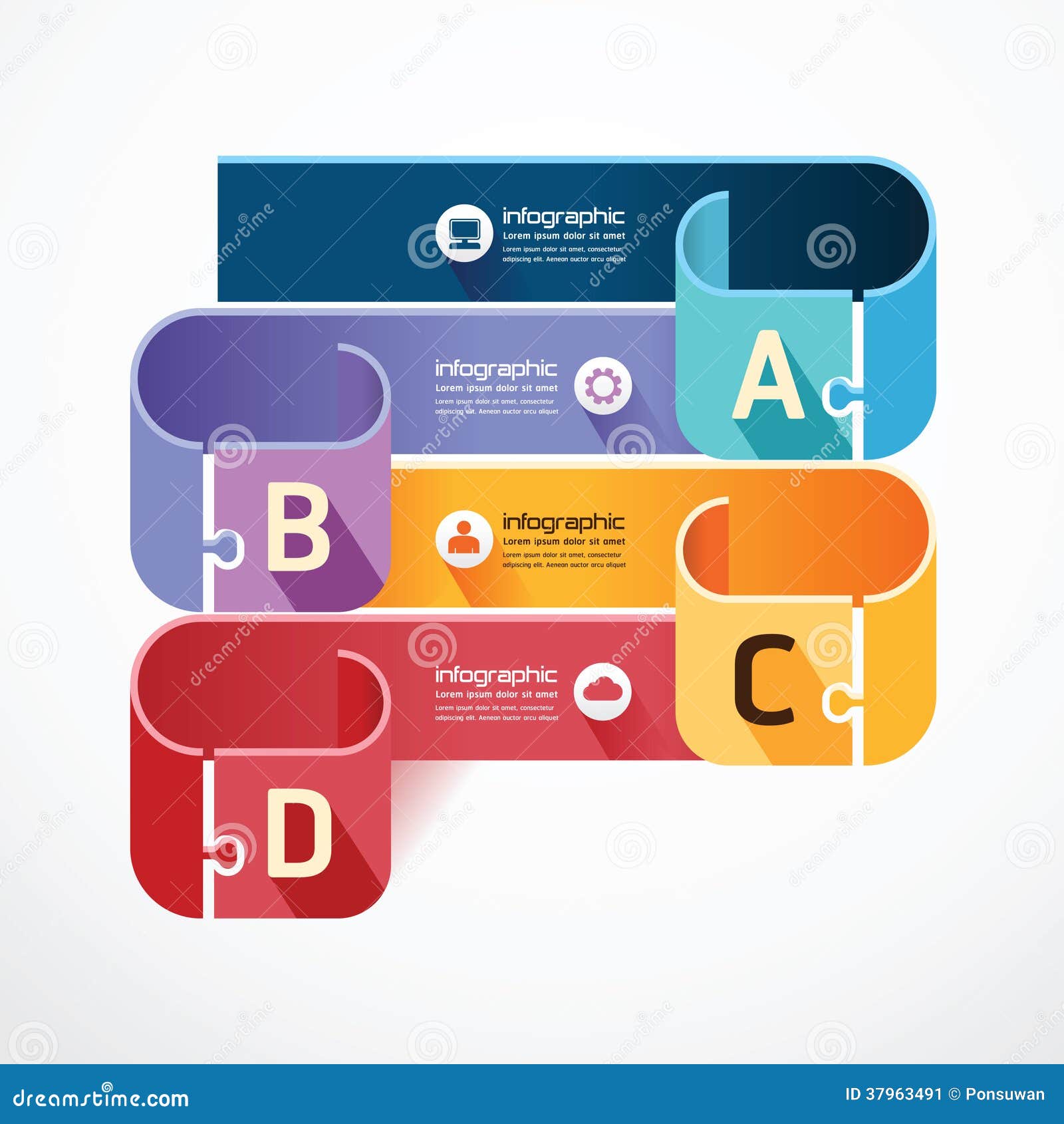 Banner KPI Concept With Icons. KPI Key Performance Indicators Concept ...
