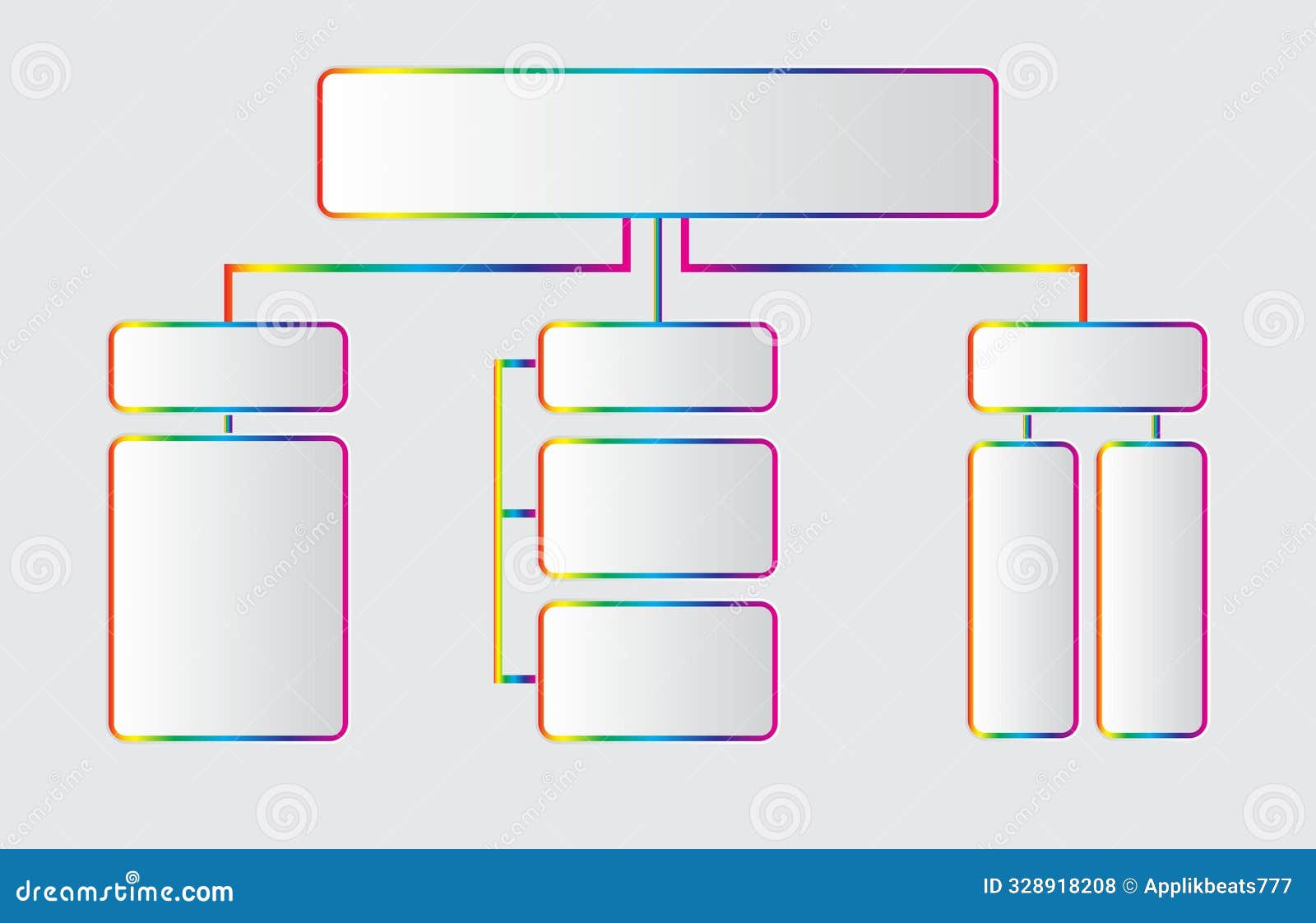 Infographic Template of Mind Mapping Modern Diagram Topic , Presentation Infographic Vector ...