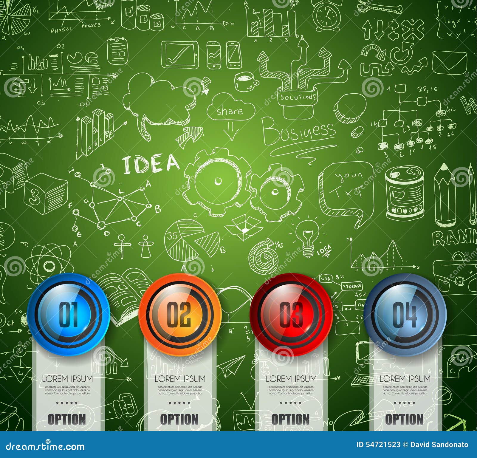 Infographic Template for Modern Data Visualization and Ranking Stock ...