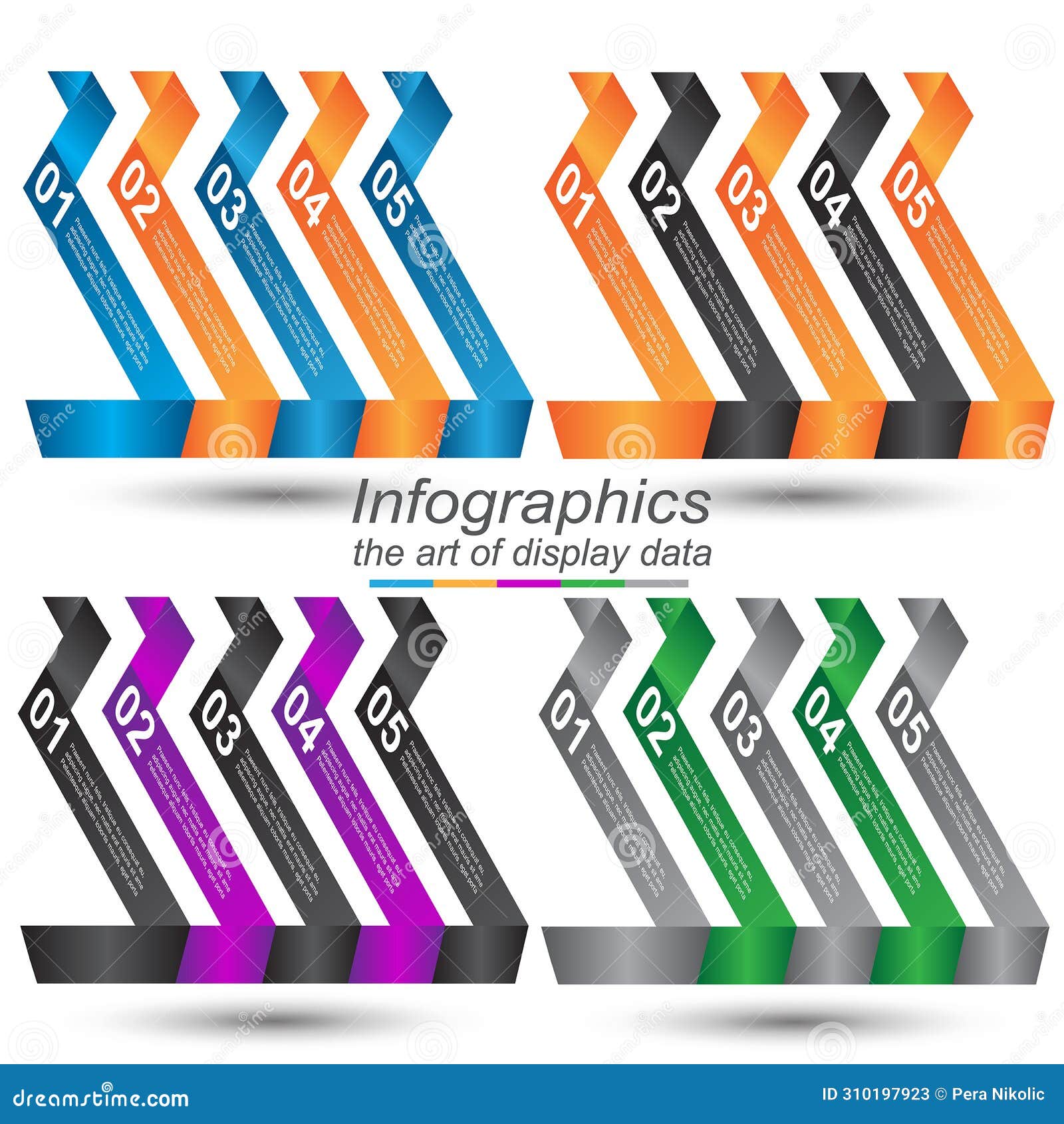 Infographic Template for Modern Data Visualization and Ranking and ...