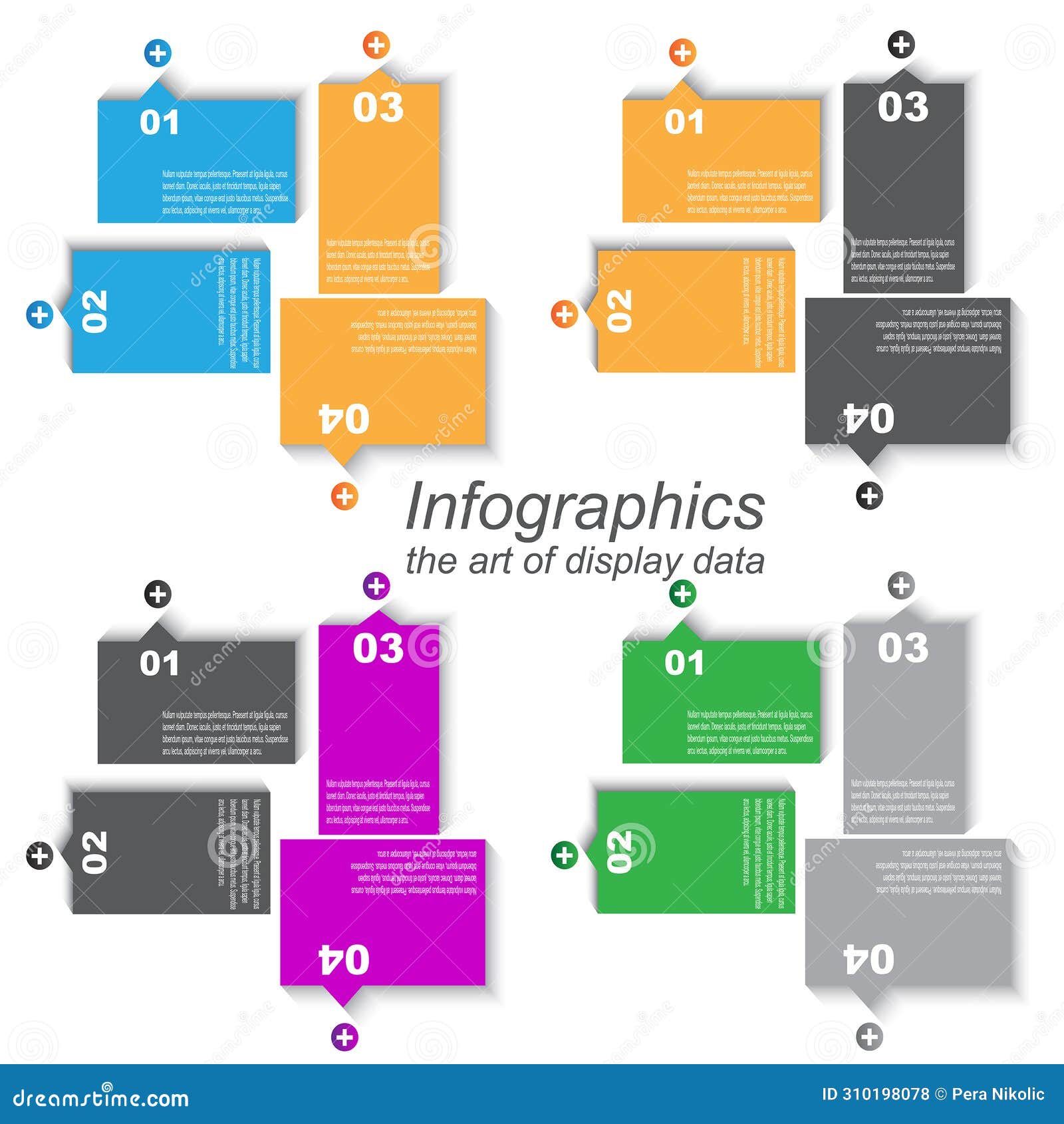 Infographic Template for Modern Data Visualization and Ranking and ...