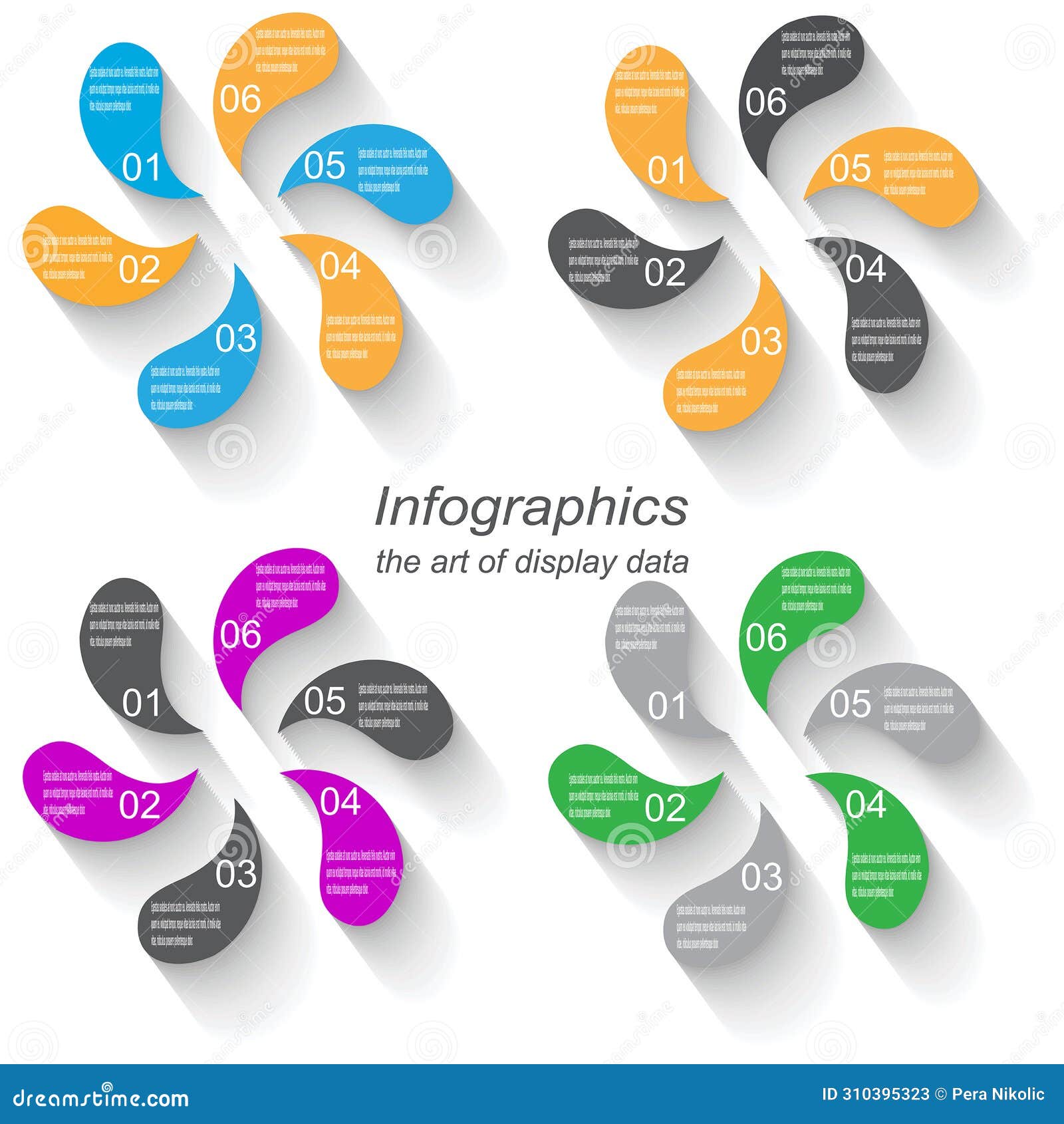 Infographic Template for Modern Data Visualization and Ranking and ...