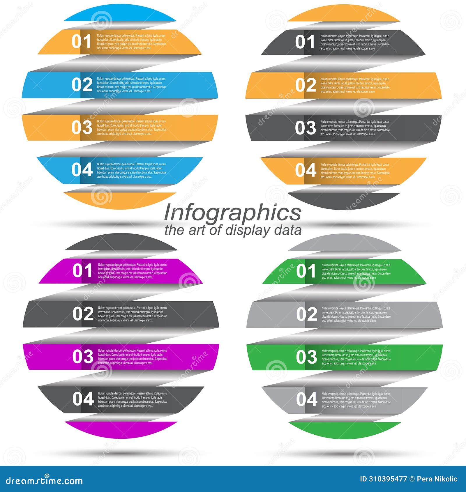 Infographic Template for Modern Data Visualization and Ranking and ...