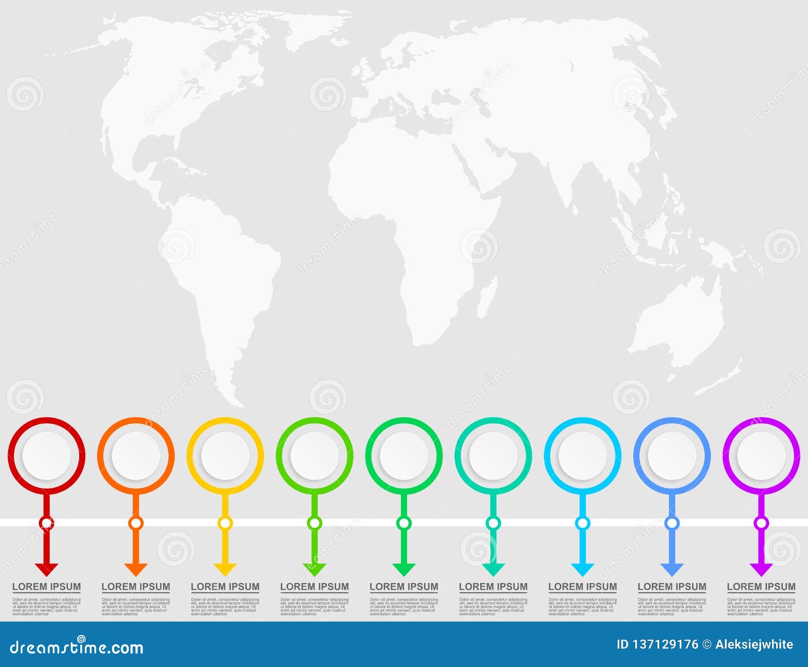 Infographic Template for Presentation, Chart, Diagram, Graph, Business ...