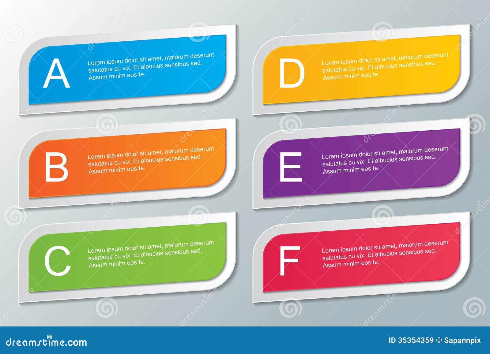 Infographic template stock vector. Illustration of brochure - 35354359