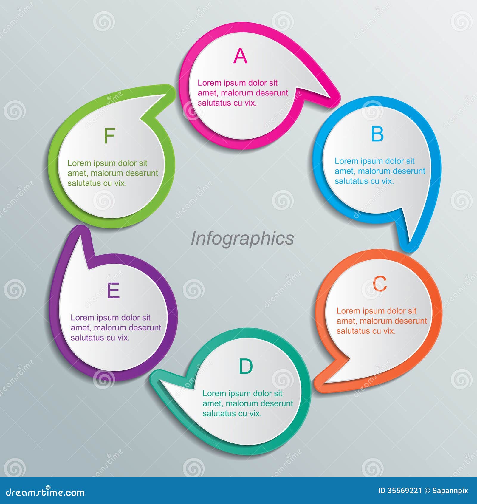 Infographic template stock vector. Illustration of connection - 35569221