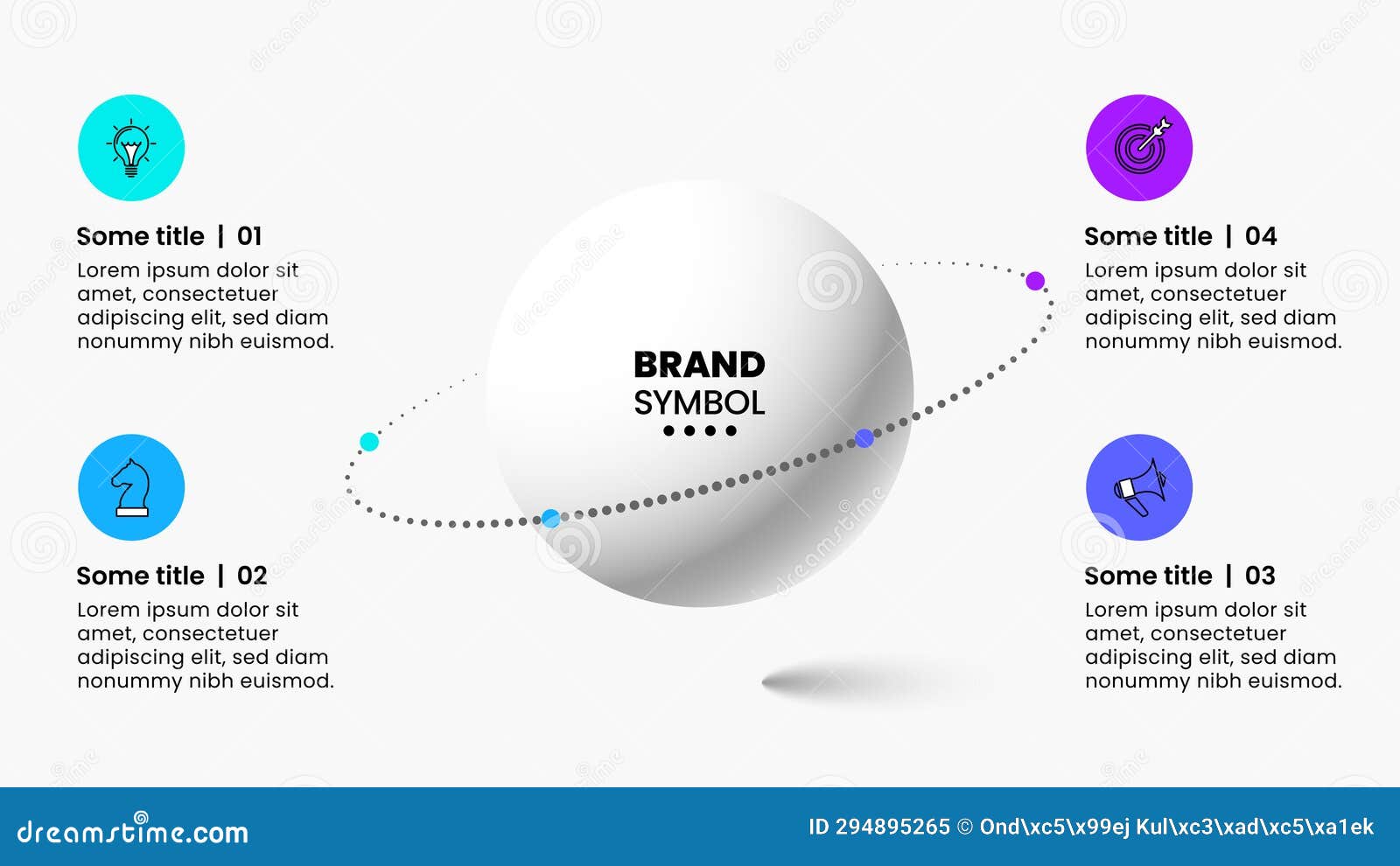 Infographic Sphere Layers In 3D Cartoon Vector | CartoonDealer.com ...