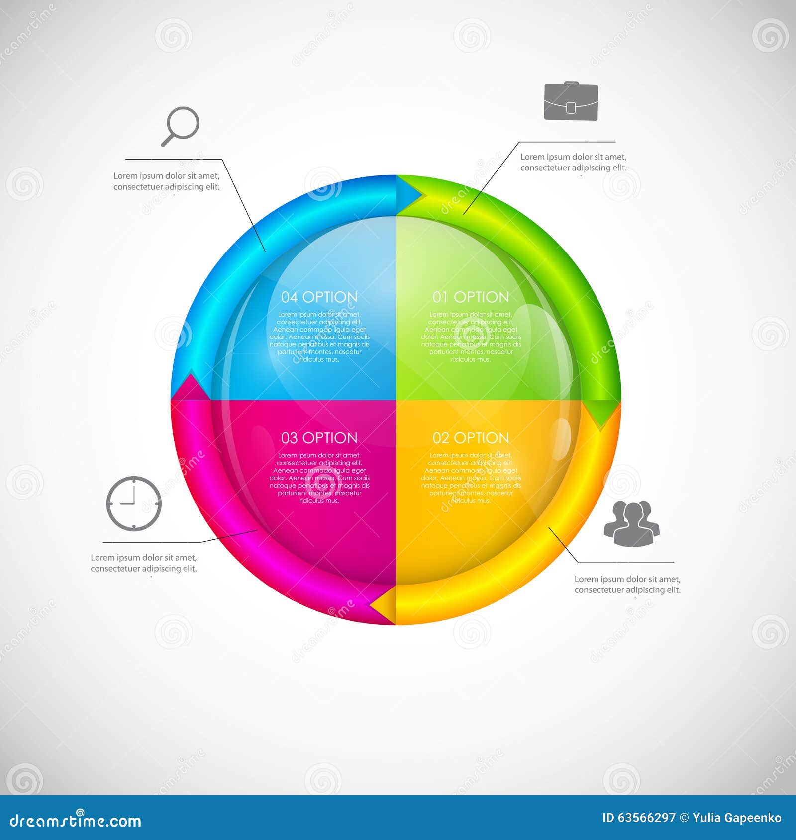 Infographic Templates for Business Vector Stock Vector - Illustration ...