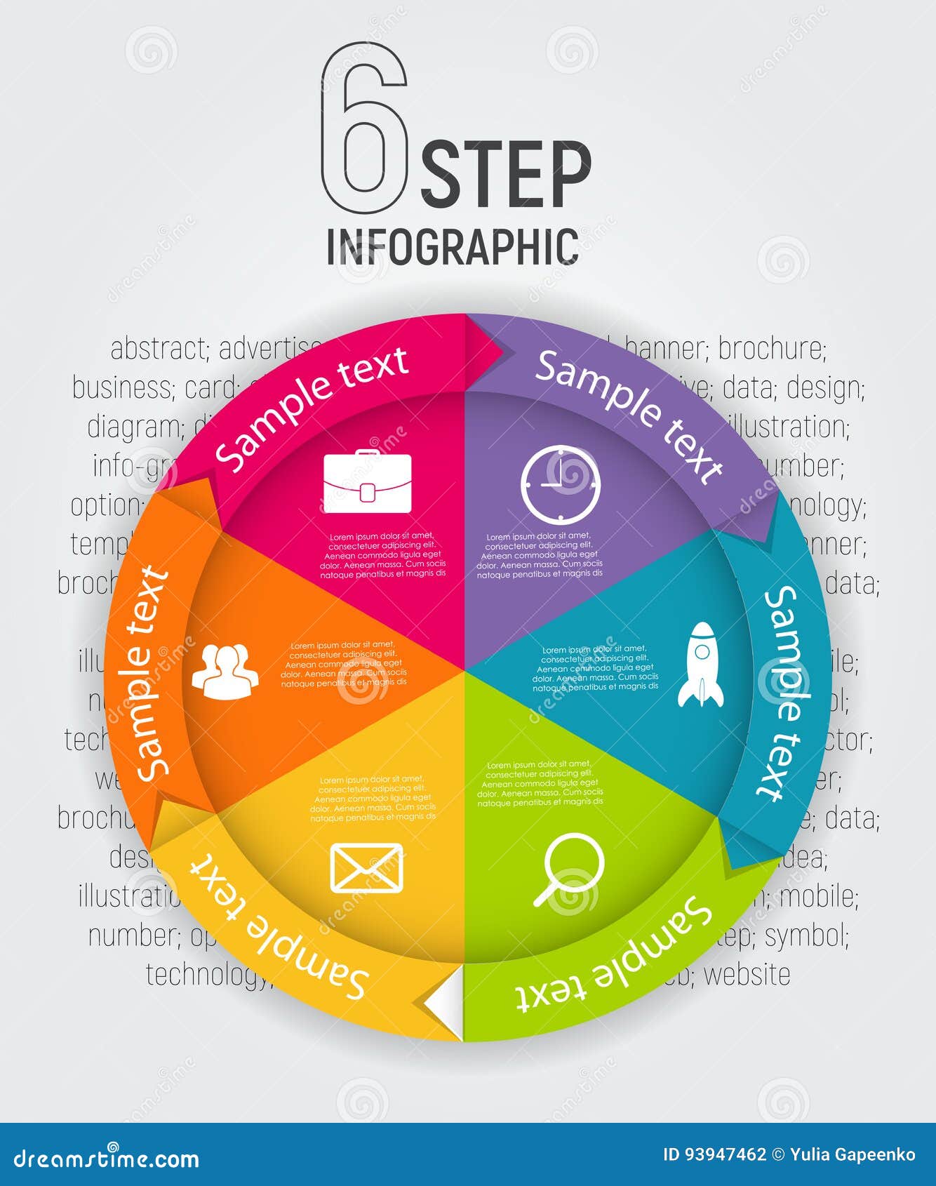 Infographic Templates for Business Vector Illustration. Stock Vector ...