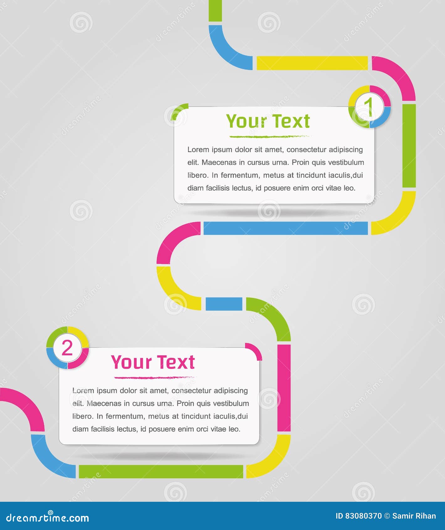 Infographic stock vector. Illustration of blue, colors - 83080370