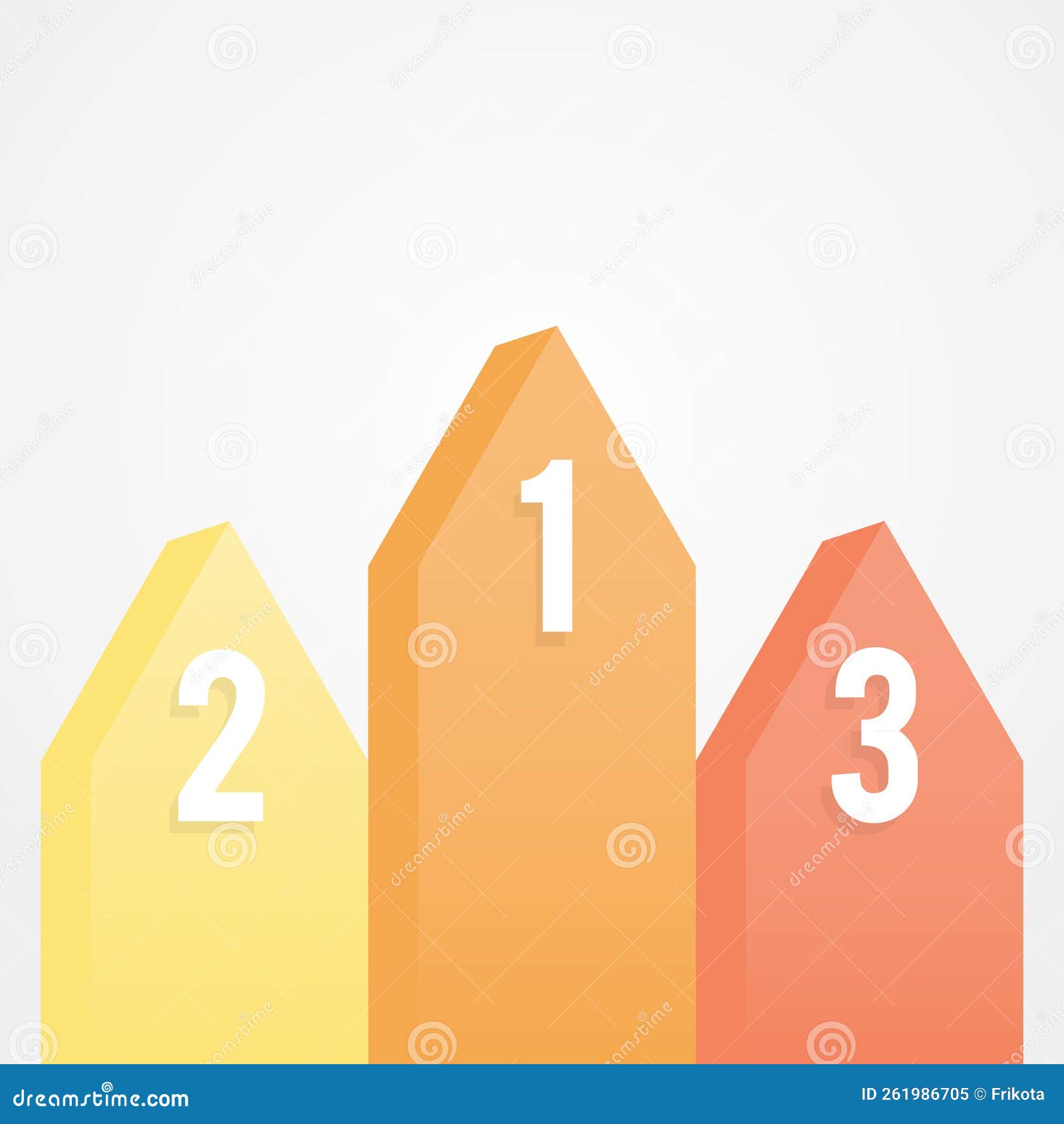 Infographic Three Options. Data Visualization Comparison. Vector ...