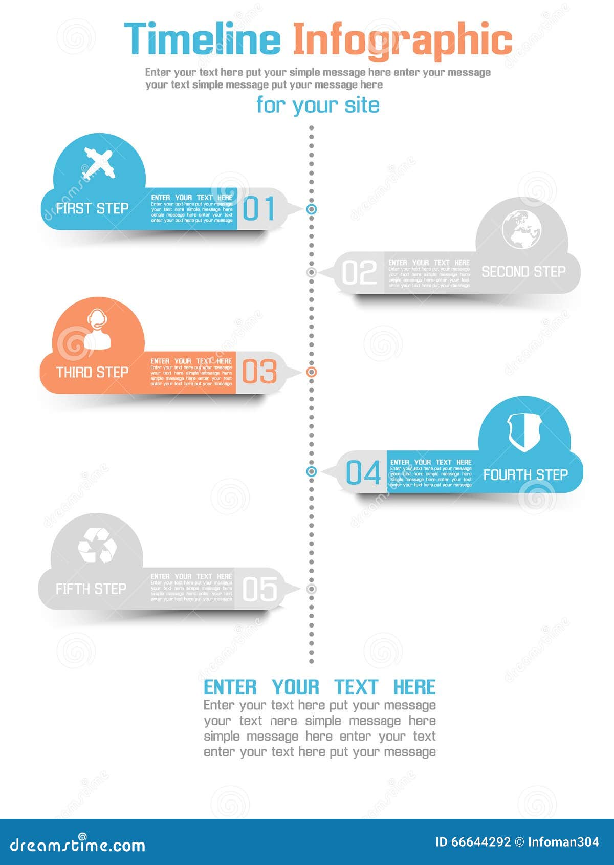 Infographic Timeline Elements Chart and Graphic Stock Vector ...