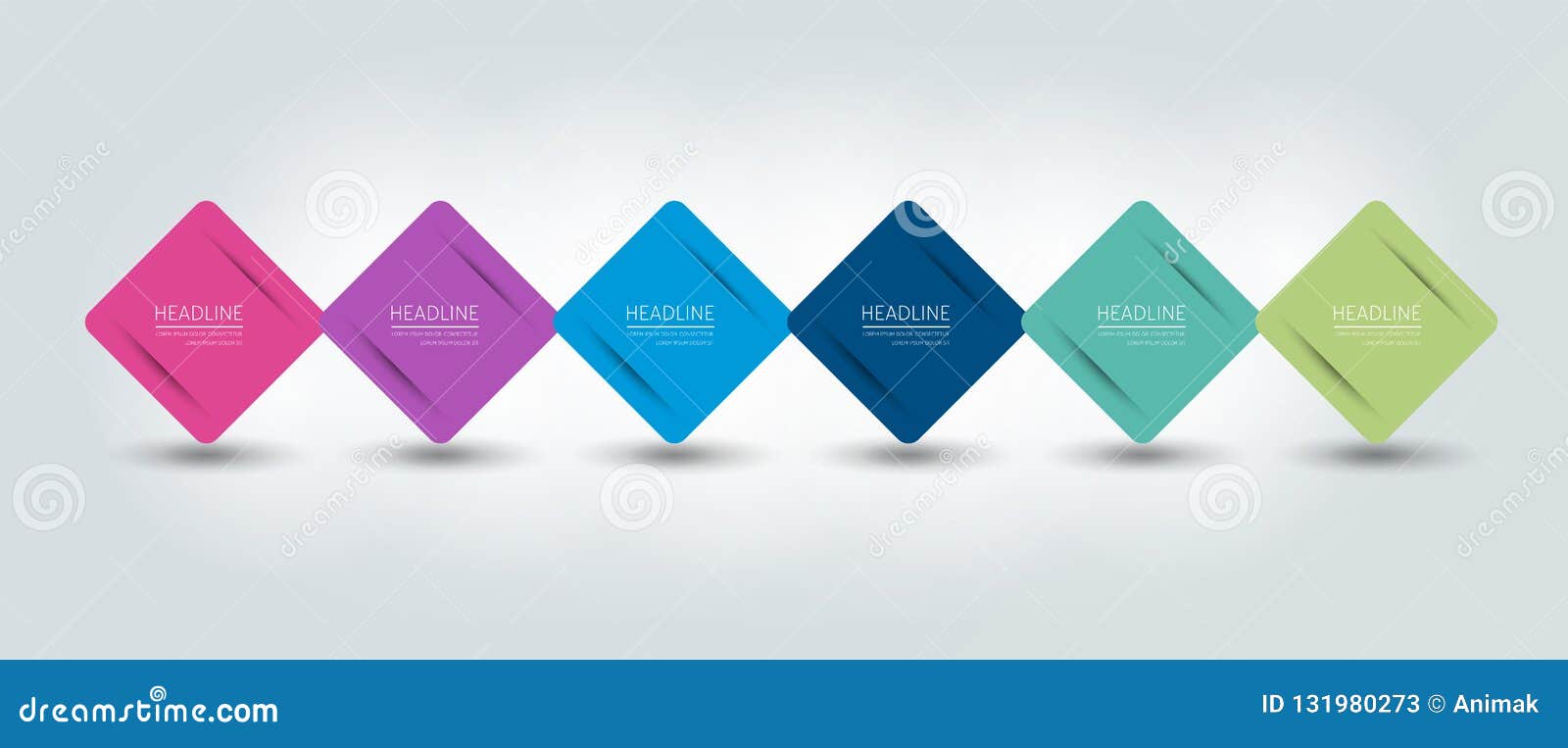 Infographic Timeline Report, Template, Chart, Scheme. Stock Vector ...