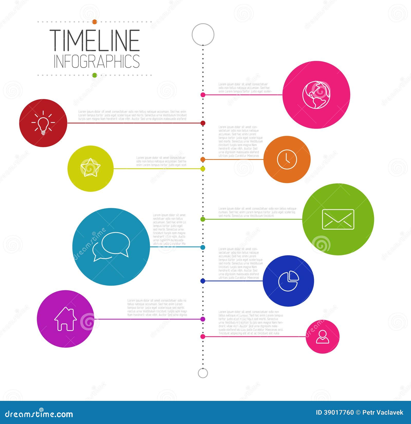 Infographic Timeline Report Template Stock Vector - Illustration of ... Infographic Timeline Report Template Stock Vector - Illustration of ...
