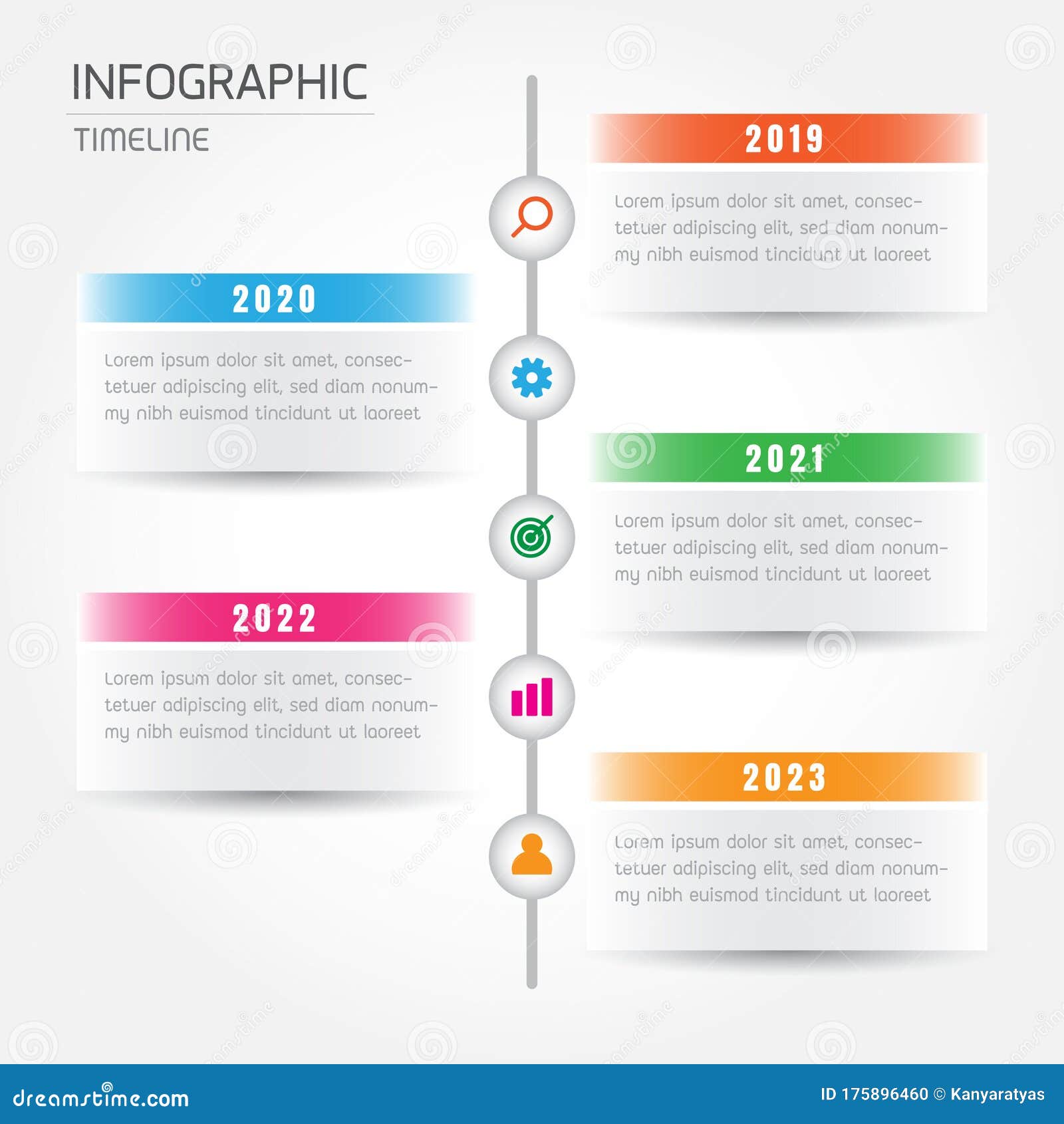 Grey Infograph Timeline Stock Illustrations – 109 Grey Infograph ...