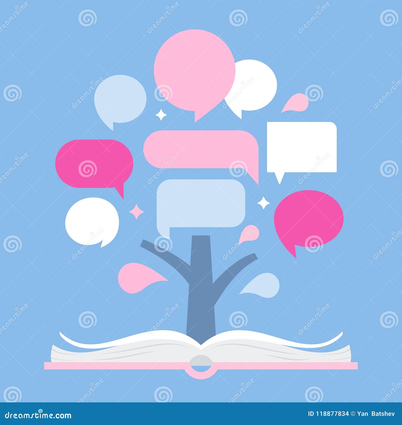 Infographic Tree Mind Map Diagram Template For Business. Connection And ...
