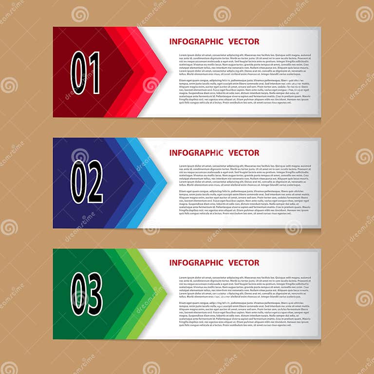 Infographic Vector for Creative Work Stock Vector - Illustration of ...