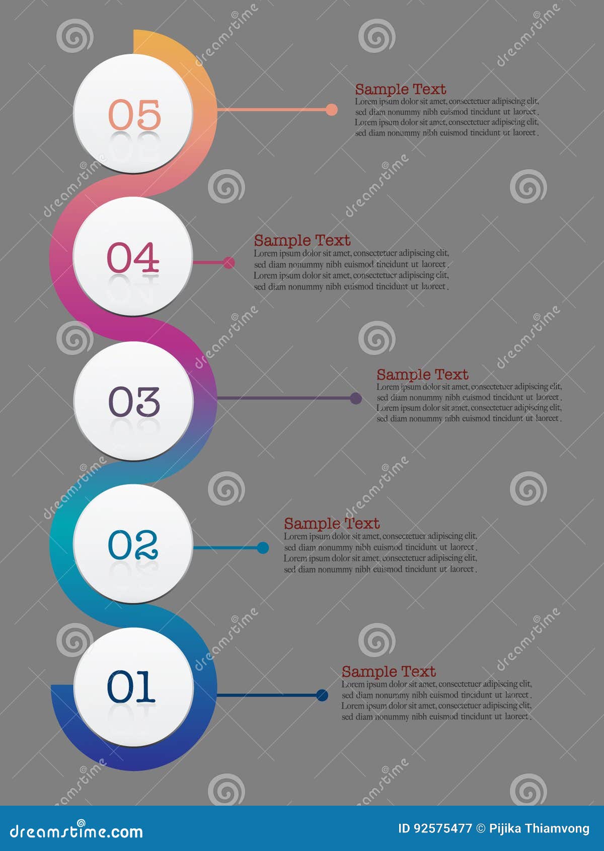 Infographic Vector Design. stock vector. Illustration of button - 92575477