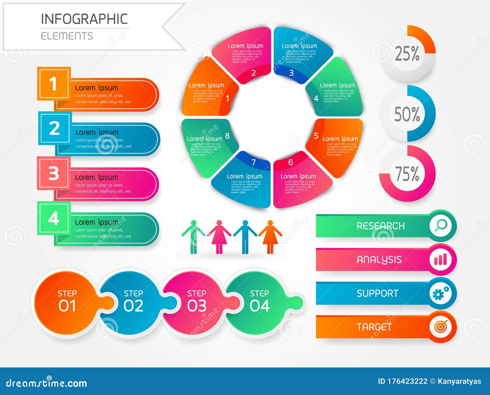 Infographic Visualization Of Usability Smartphone Cartoon Vector ...