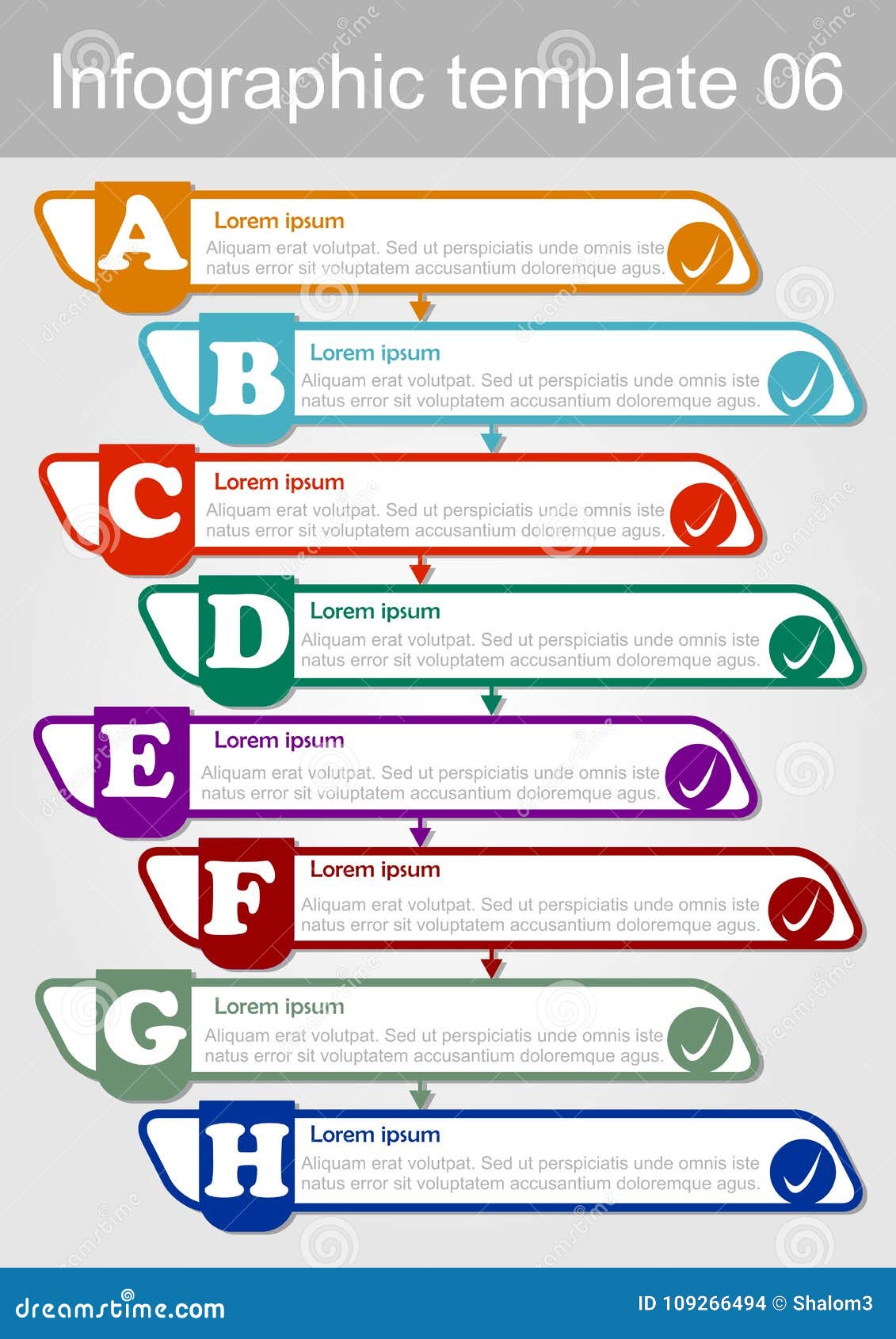 Infographic Visualization Template, Abstract Vector with Icons and Copy ...