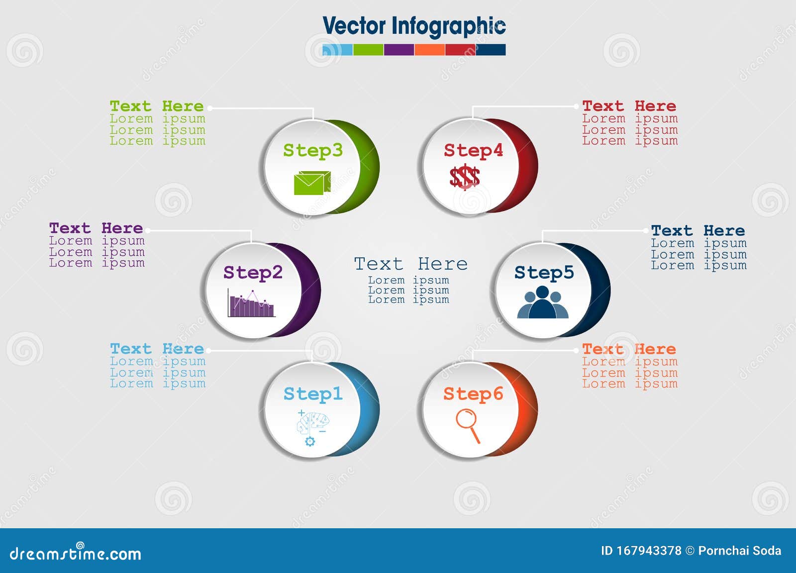 Infographic Workflow Diagrams Timeline Steps Chart Table Text Box ...