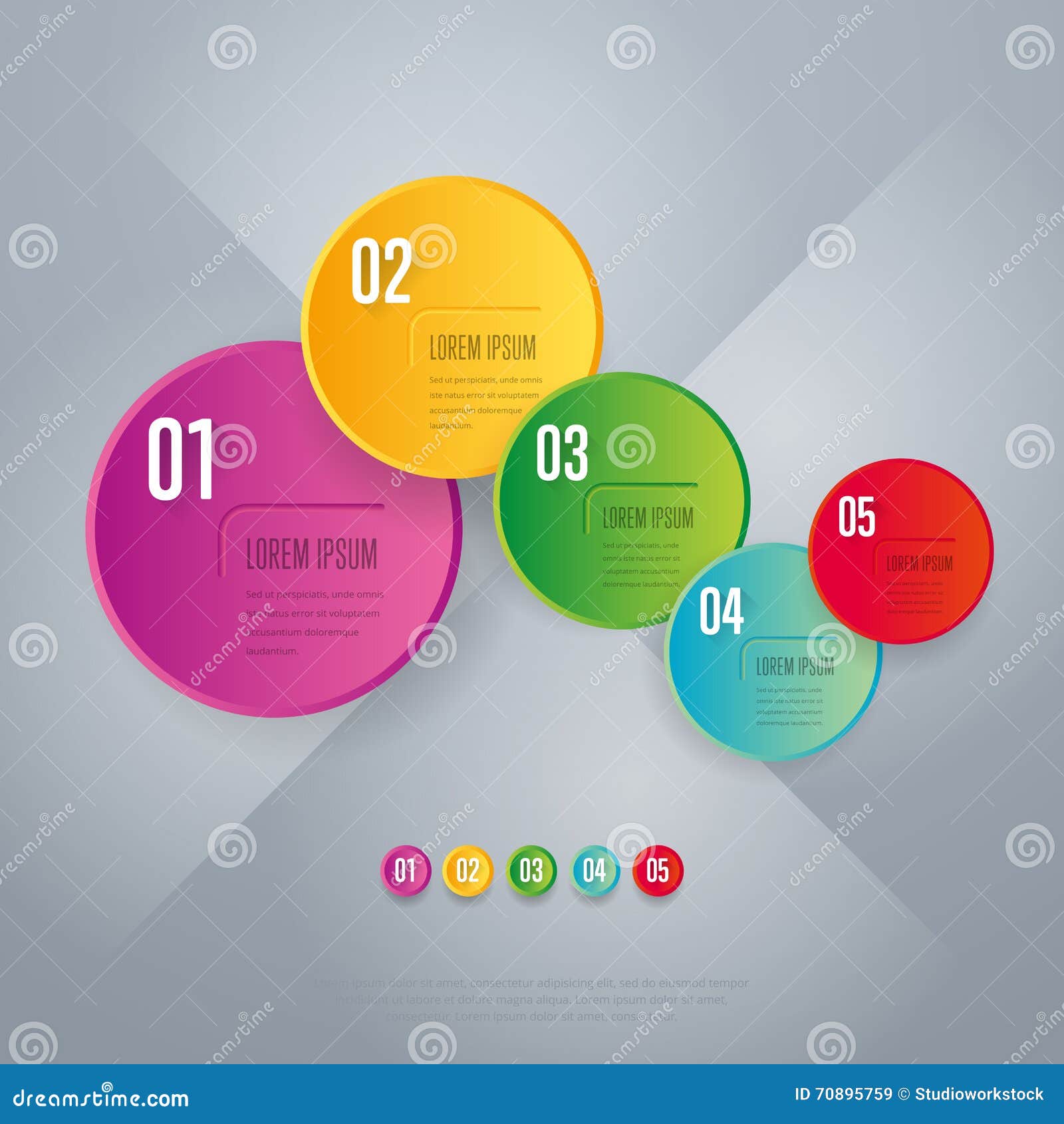 Infographics Business Concept of Strage Template. Stock Vector ...