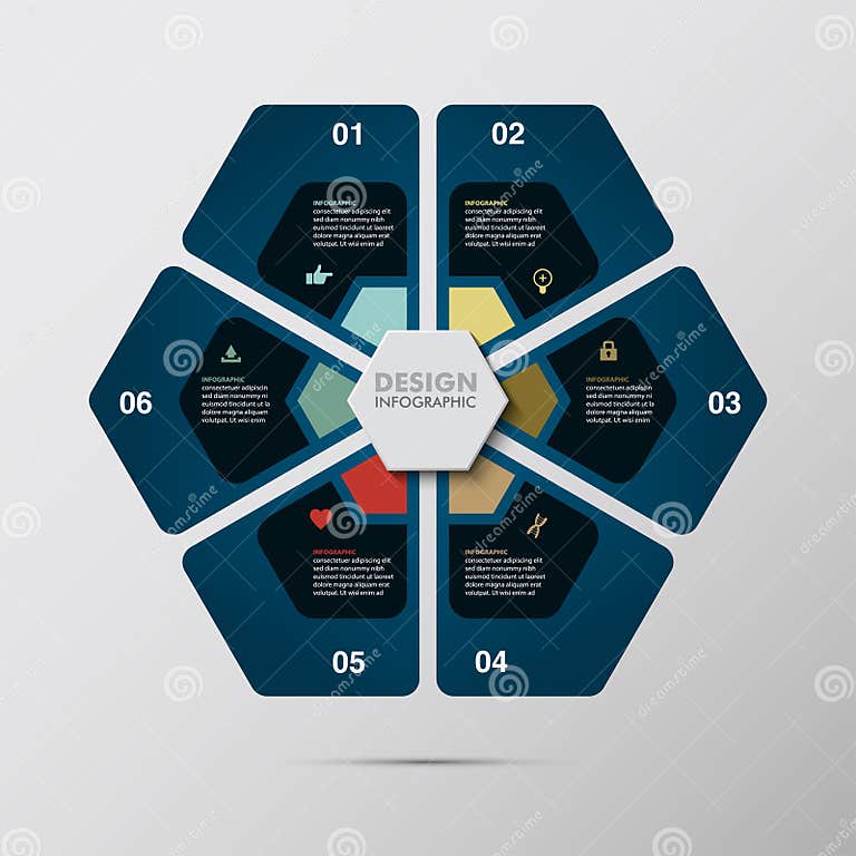 Infographics Business Data Elements Visualization_398 Stock Vector - Illustration of information ...