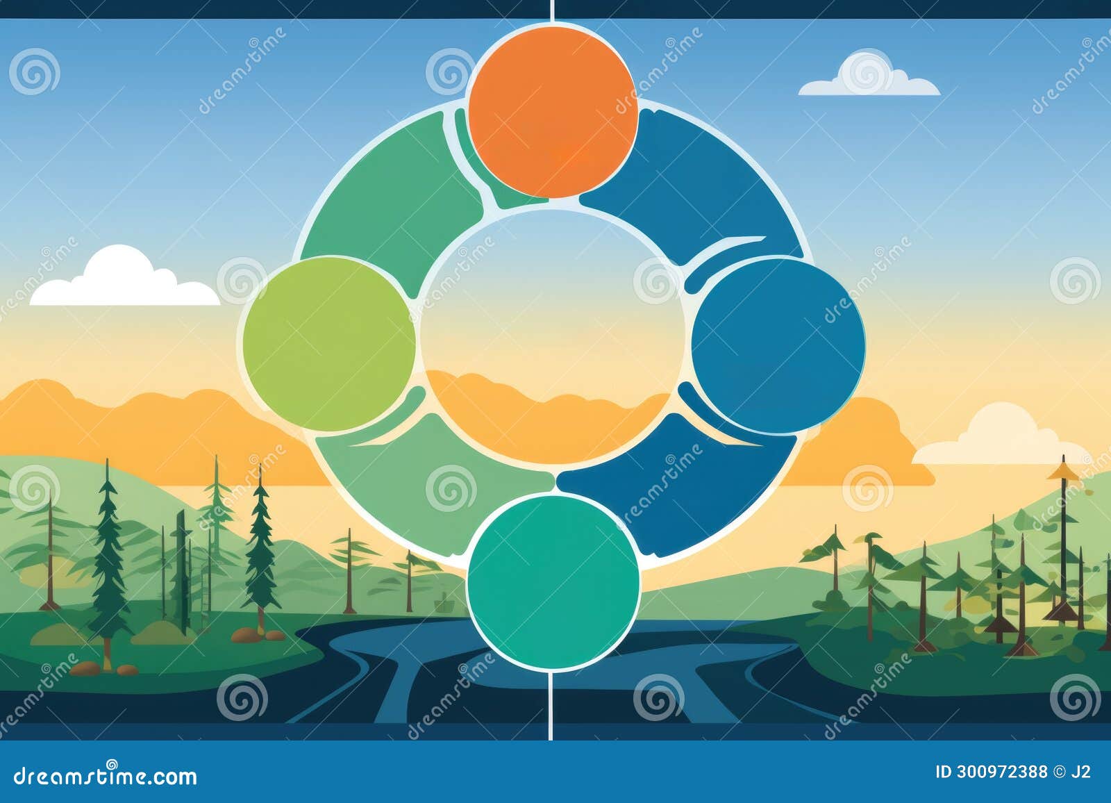 Infographics. Business Value Chain and Sustainability Stock ...