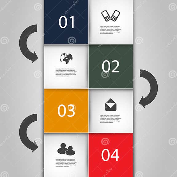 Infographics Cover Design stock vector. Illustration of infographic ...