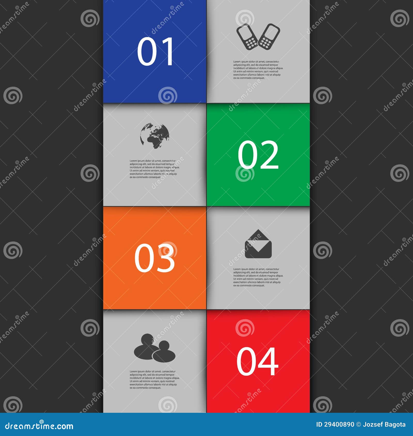 Infographics Cover Template Stock Vector - Illustration of blank, frame ...