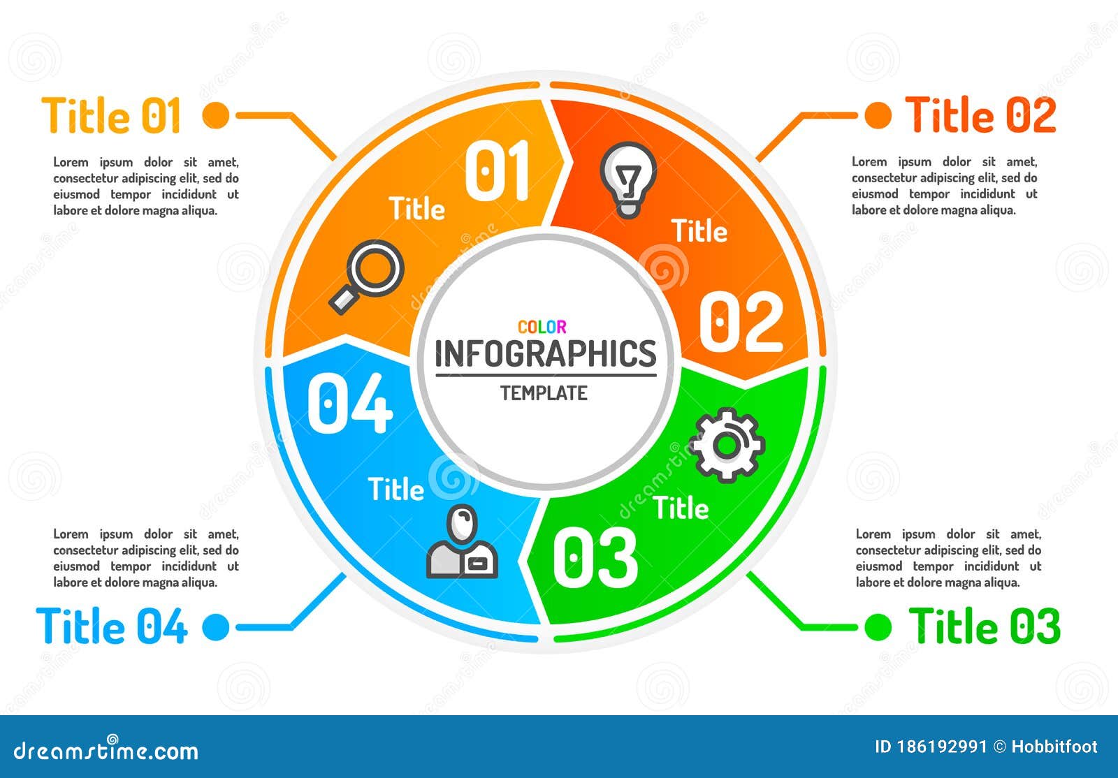 Infographics Creative Concept, Business Info Templates Option, Data ...