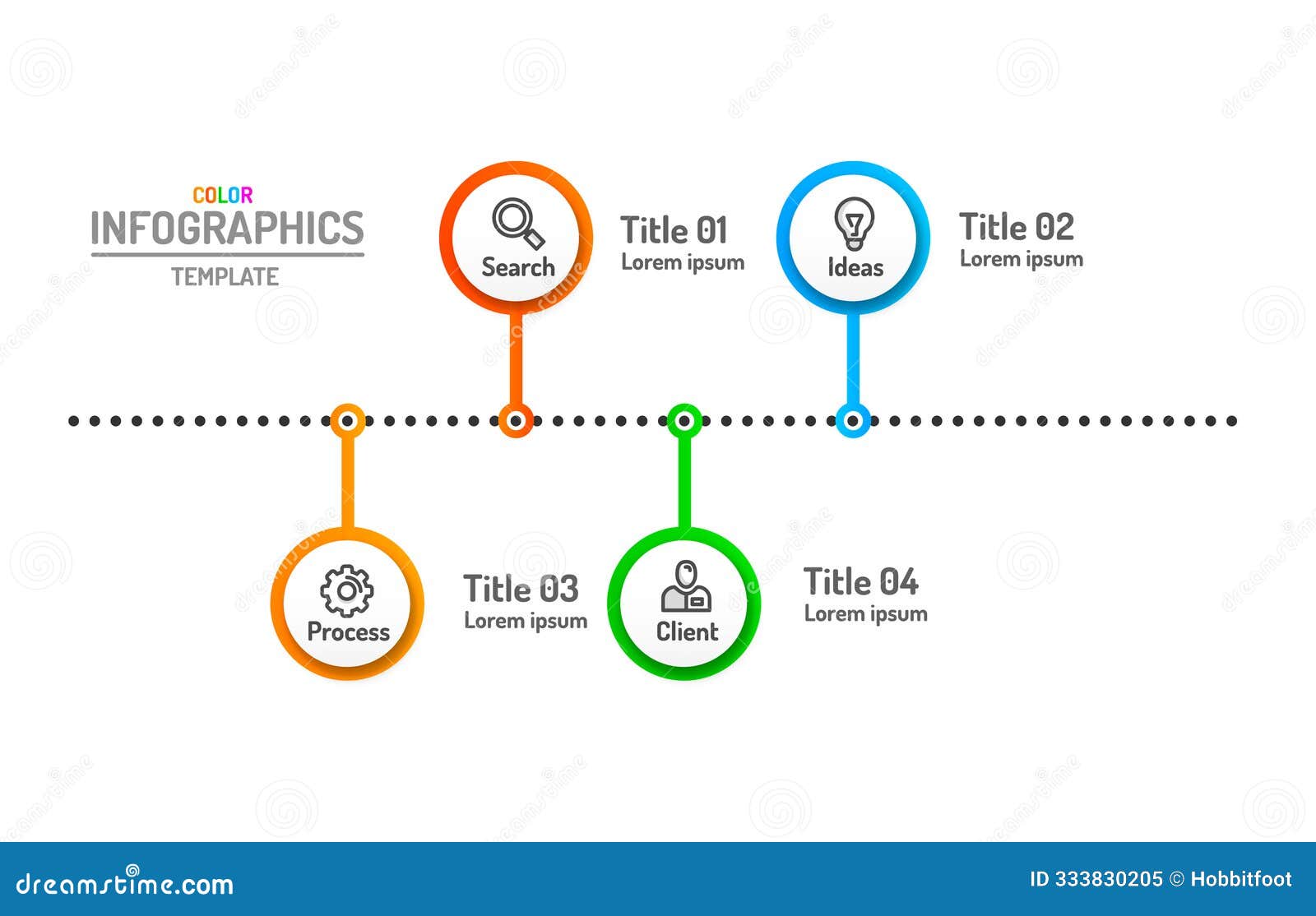 Infographics Creative Concept, Business Info Templates Option, Data ...