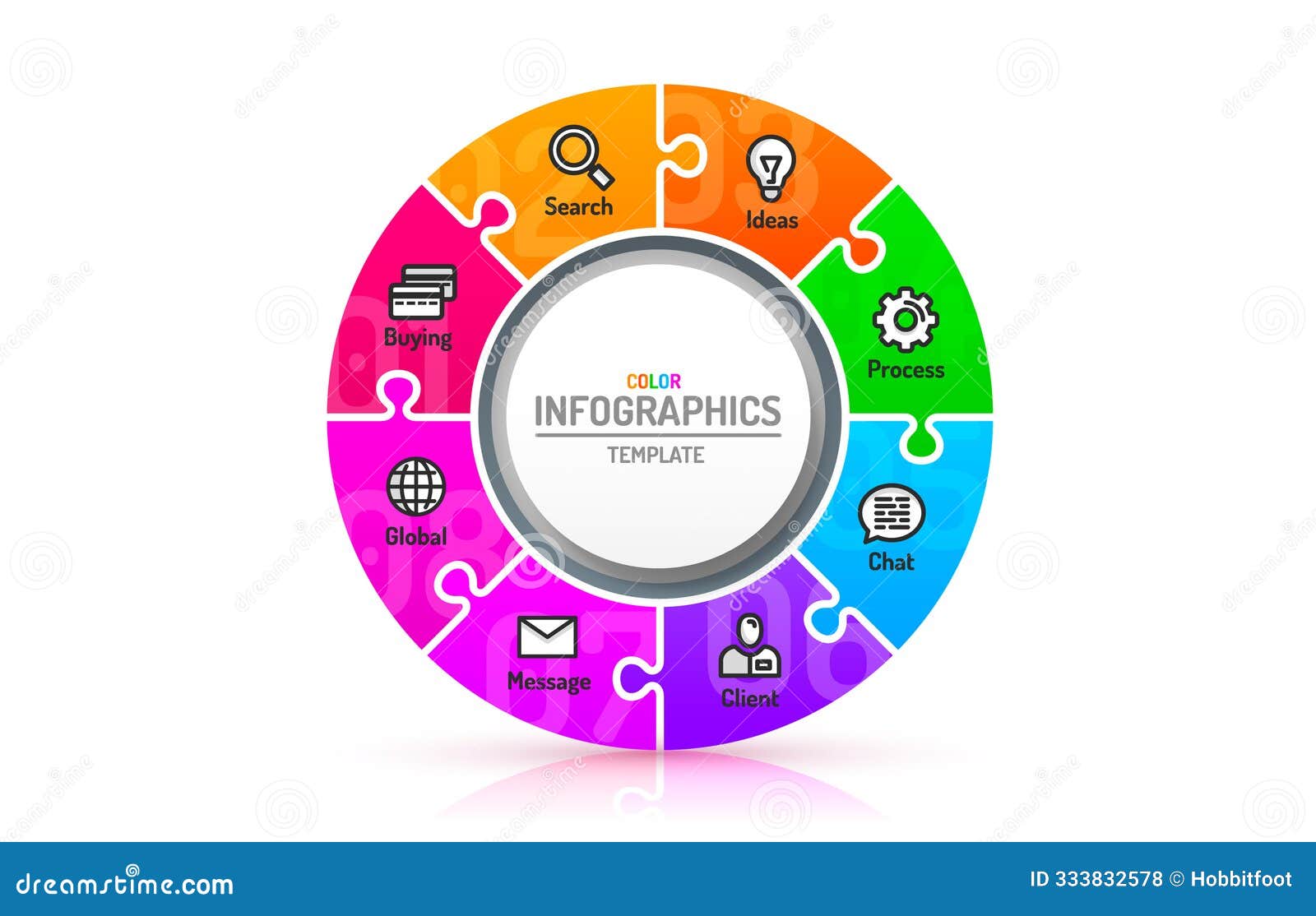 Infographics Creative Concept, Business Info Templates Option, Data ...