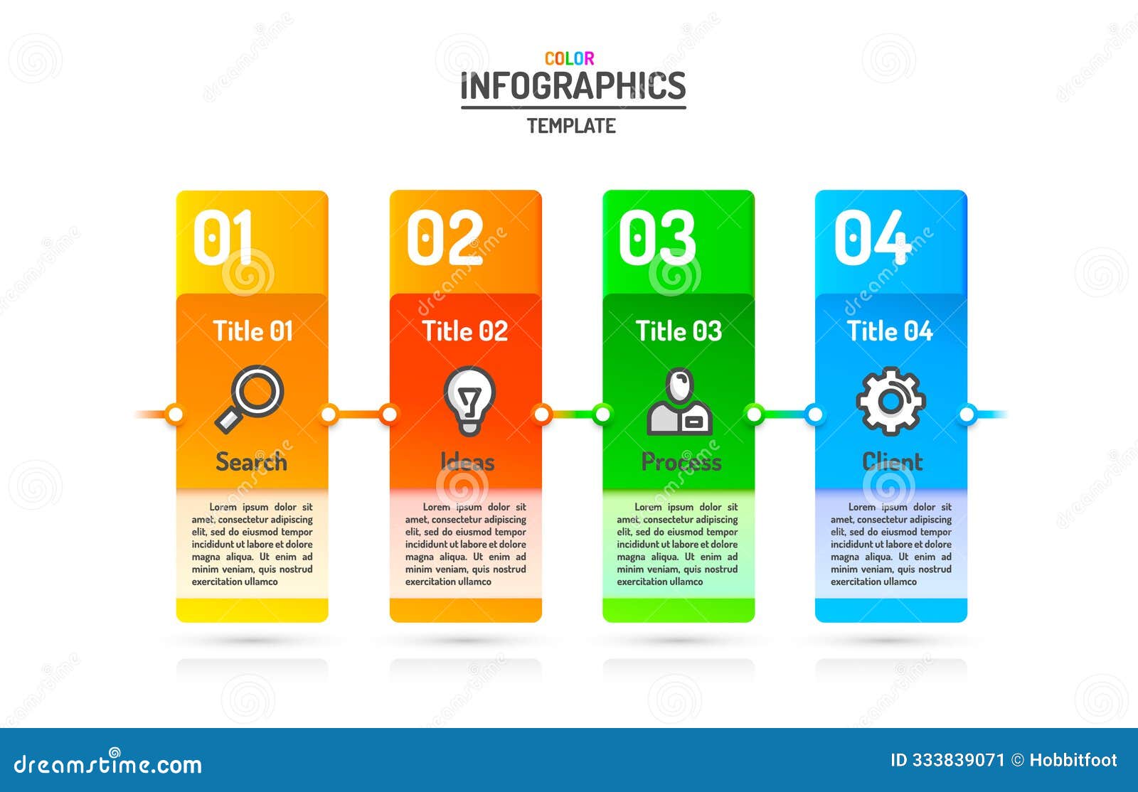 Infographics Creative Concept, Business Info Templates Option, Data ...