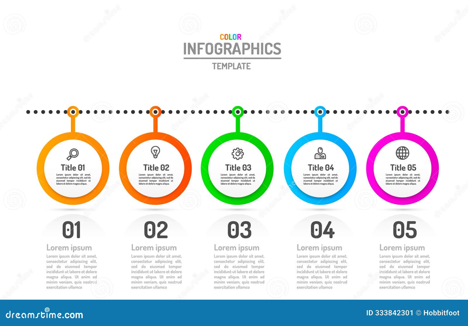 Infographics Creative Concept, Business Info Templates Option, Data ...