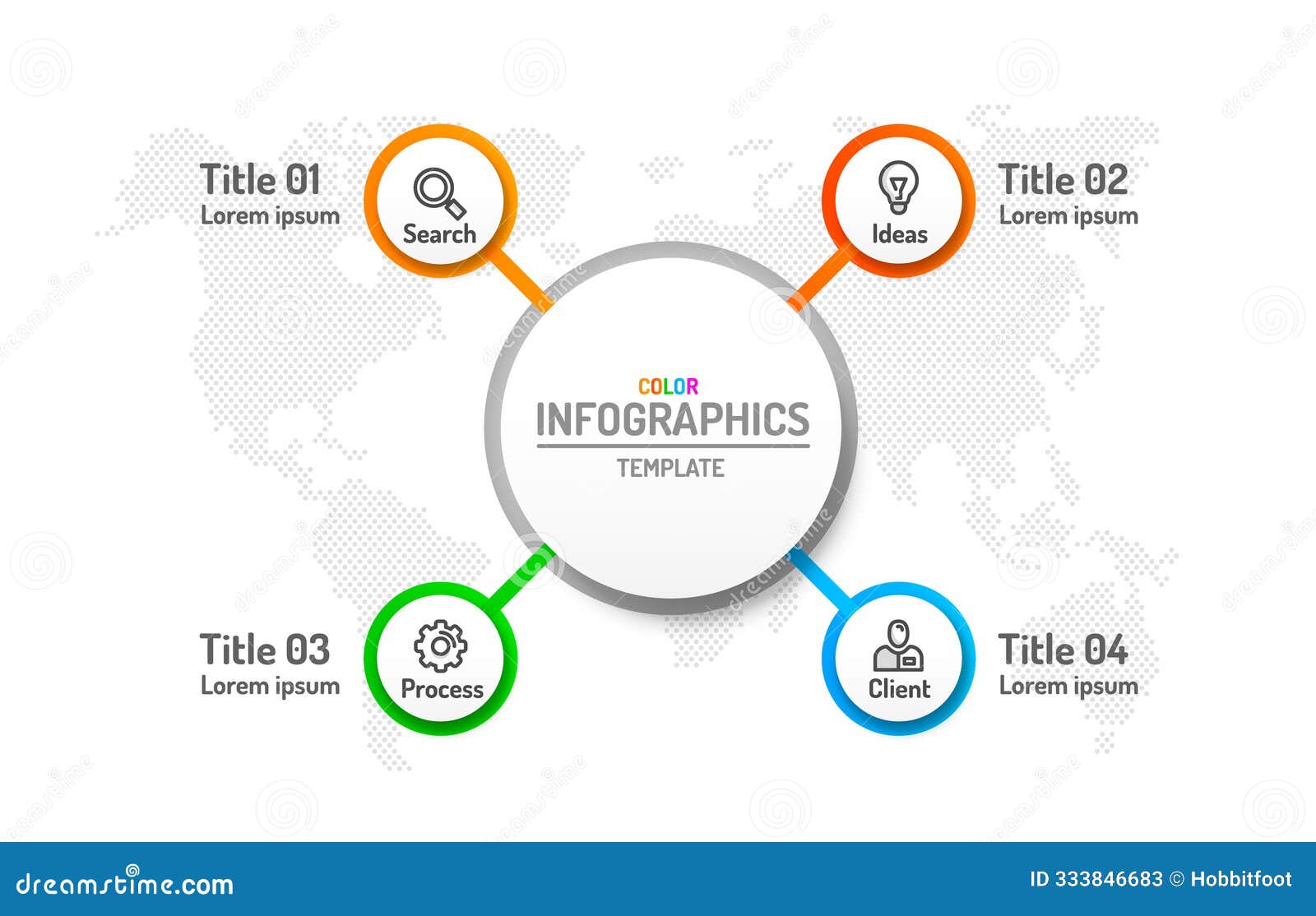 Infographics Creative Concept, Business Info Templates Option, Data ...