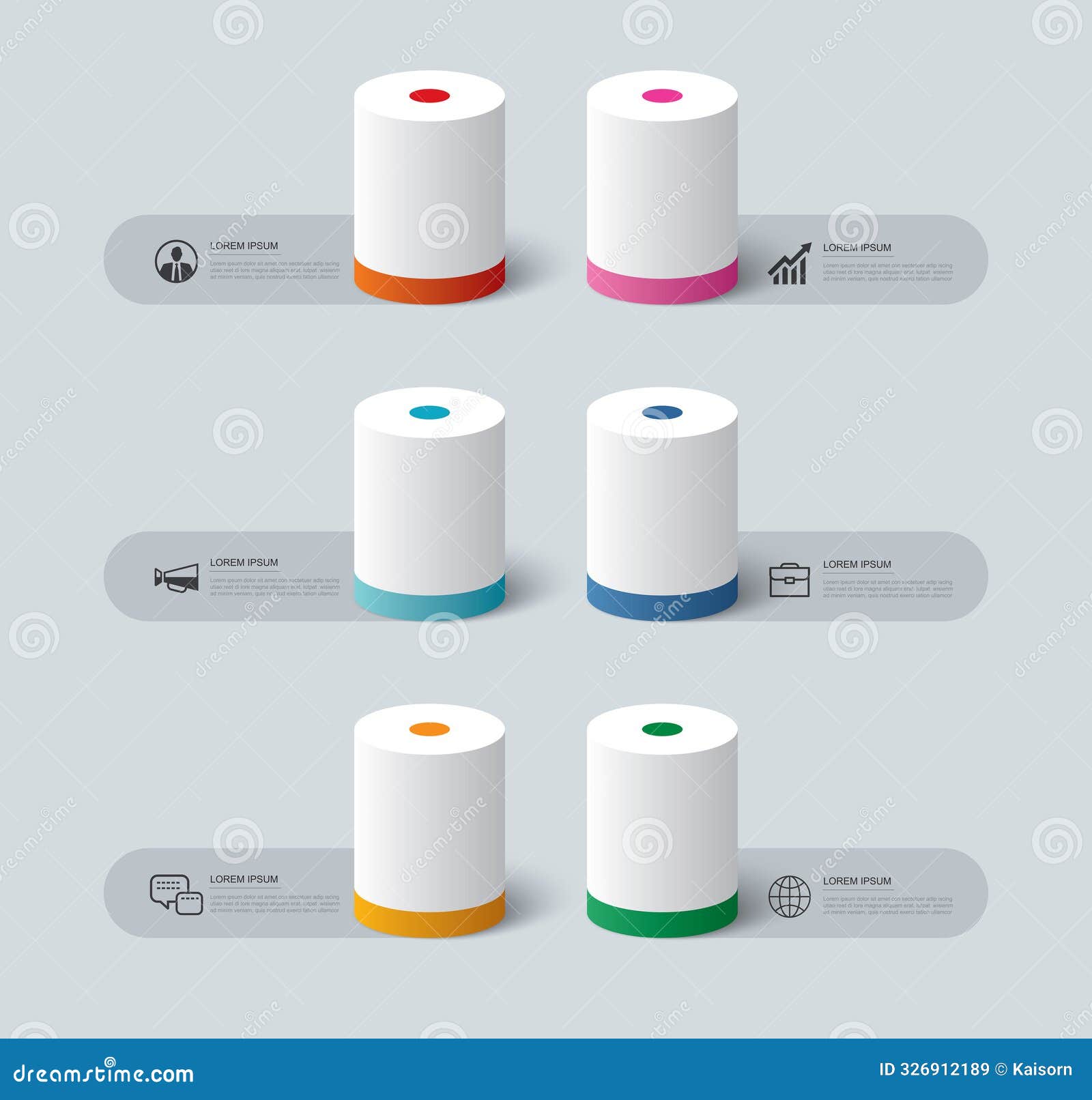 Tube Timeline Infographic Template. Vector Illustration | CartoonDealer ...