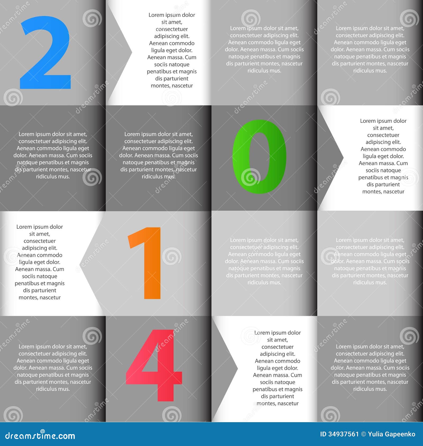 2014 INFOGRAPHICS Design Elements Vector Stock Vector - Illustration of ...