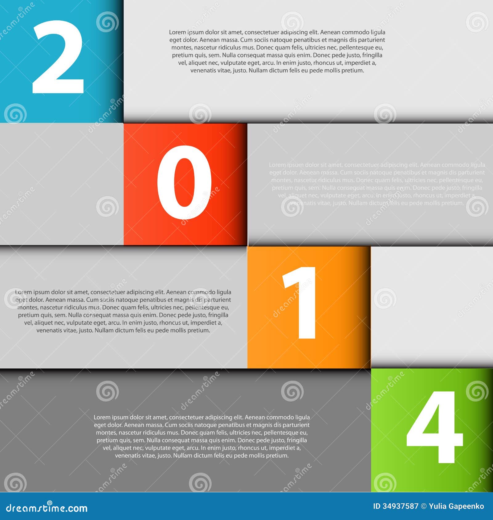 2014 INFOGRAPHICS Design Elements Vector Stock Vector - Illustration of ...