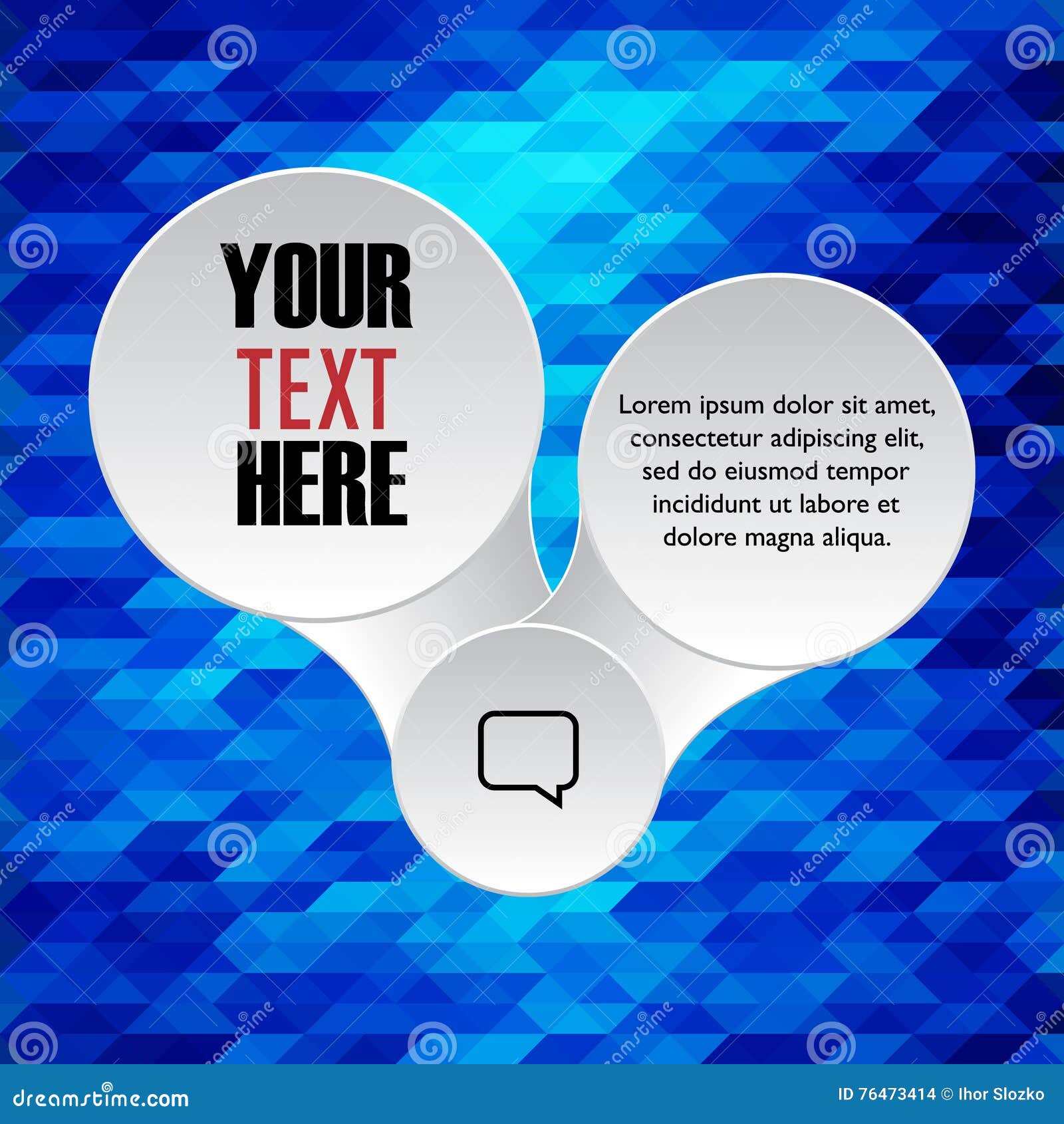 Infographics Design Tempalte Stock Vector - Illustration of number ...