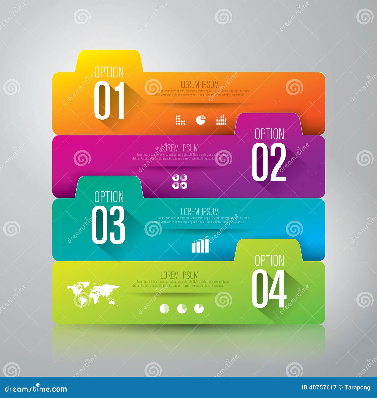 Abstract Infographics Layout Border Template Cartoon Vector ...