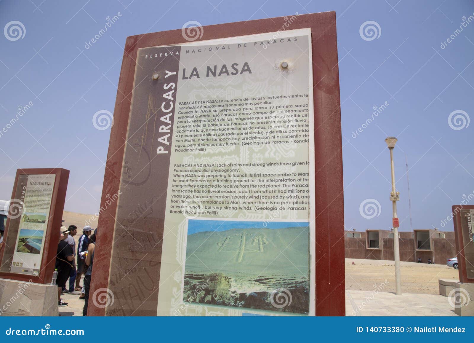 Infographics E Mapas , Reserva Nacional Do Peru De Paracas Imagem ...