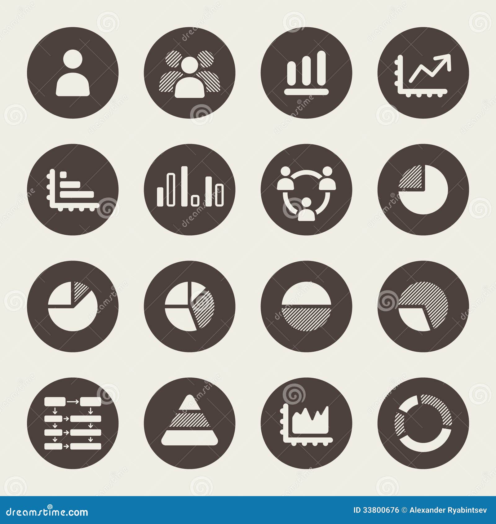 Infographics Elements.Icon Set Stock Illustration - Illustration of ...