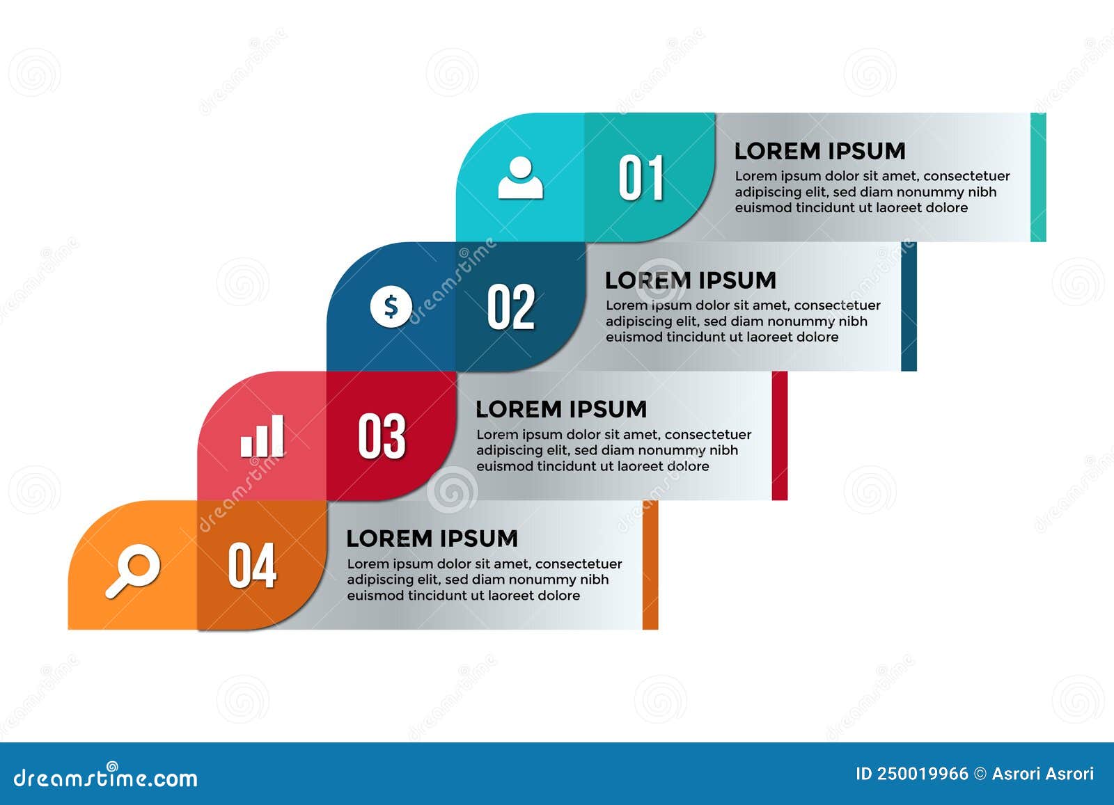 Infographics Elements, Presentation Flat Design. Stock Vector ...