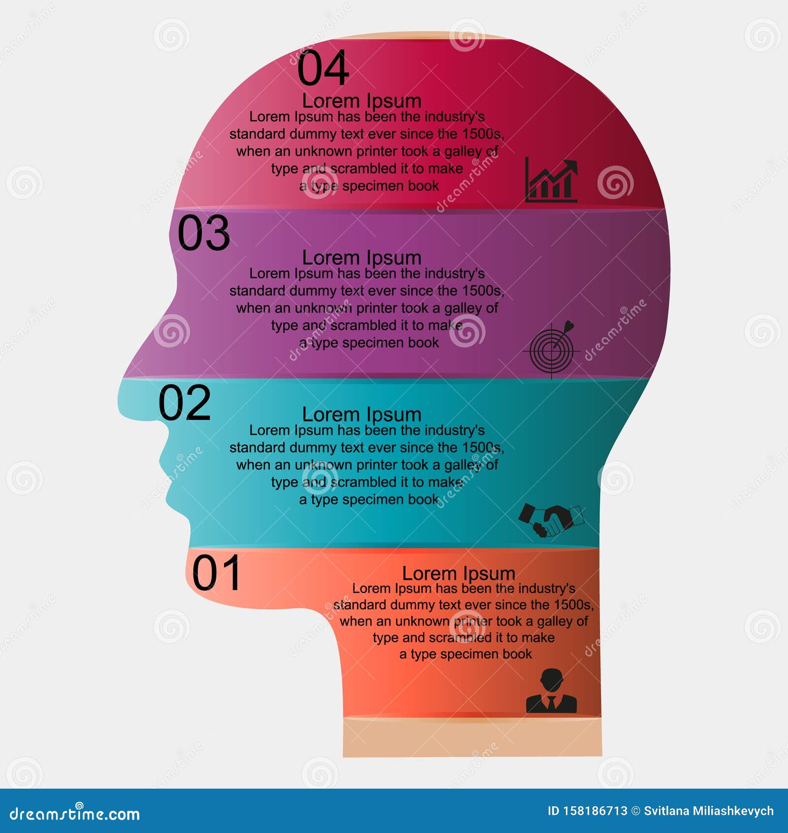 Four Stages Infographics/four Stages Infographics Royalty-Free Stock ...
