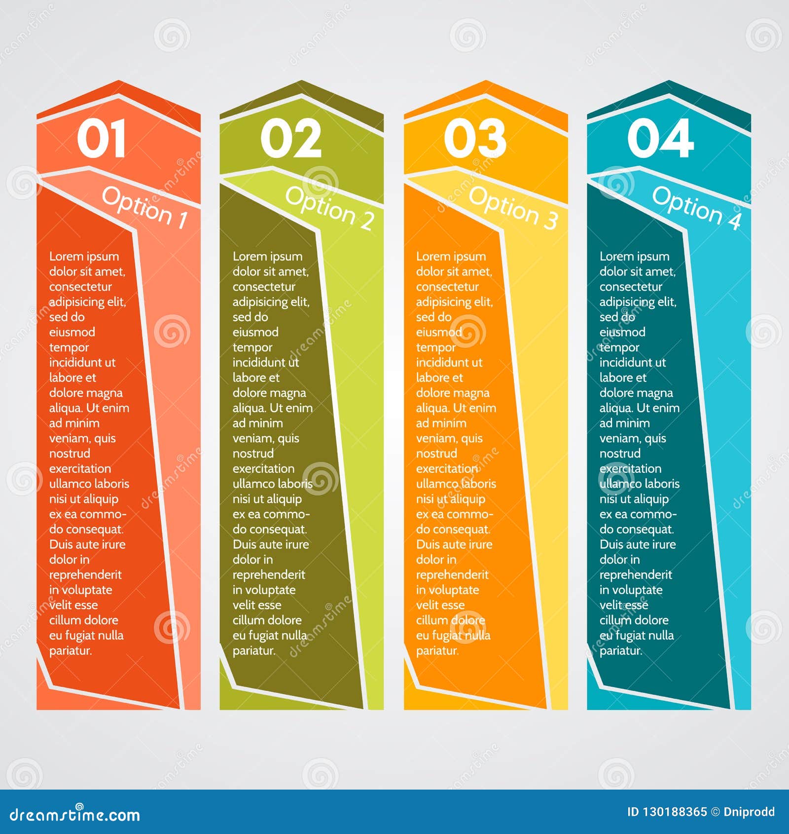 Four Elements of Infographic Design Stock Vector - Illustration of ...