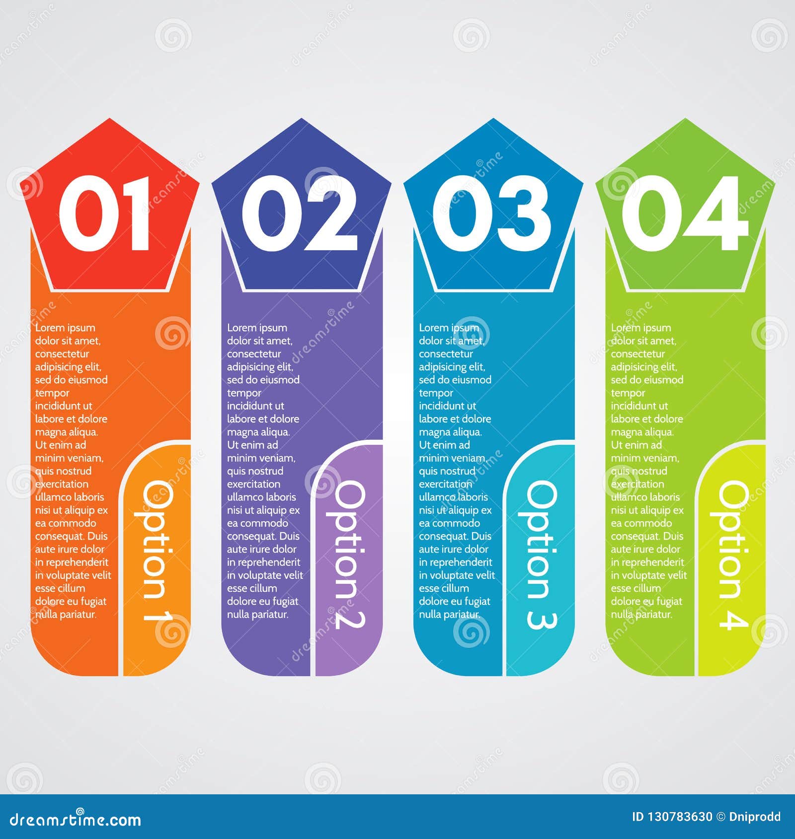 Four Elements of Infographic Design Stock Vector - Illustration of ...