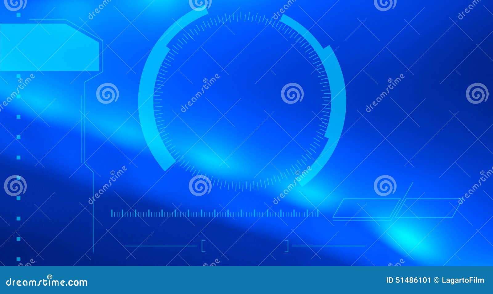 Infographics HUD Blue Abstract Background Royalty-Free Stock ...