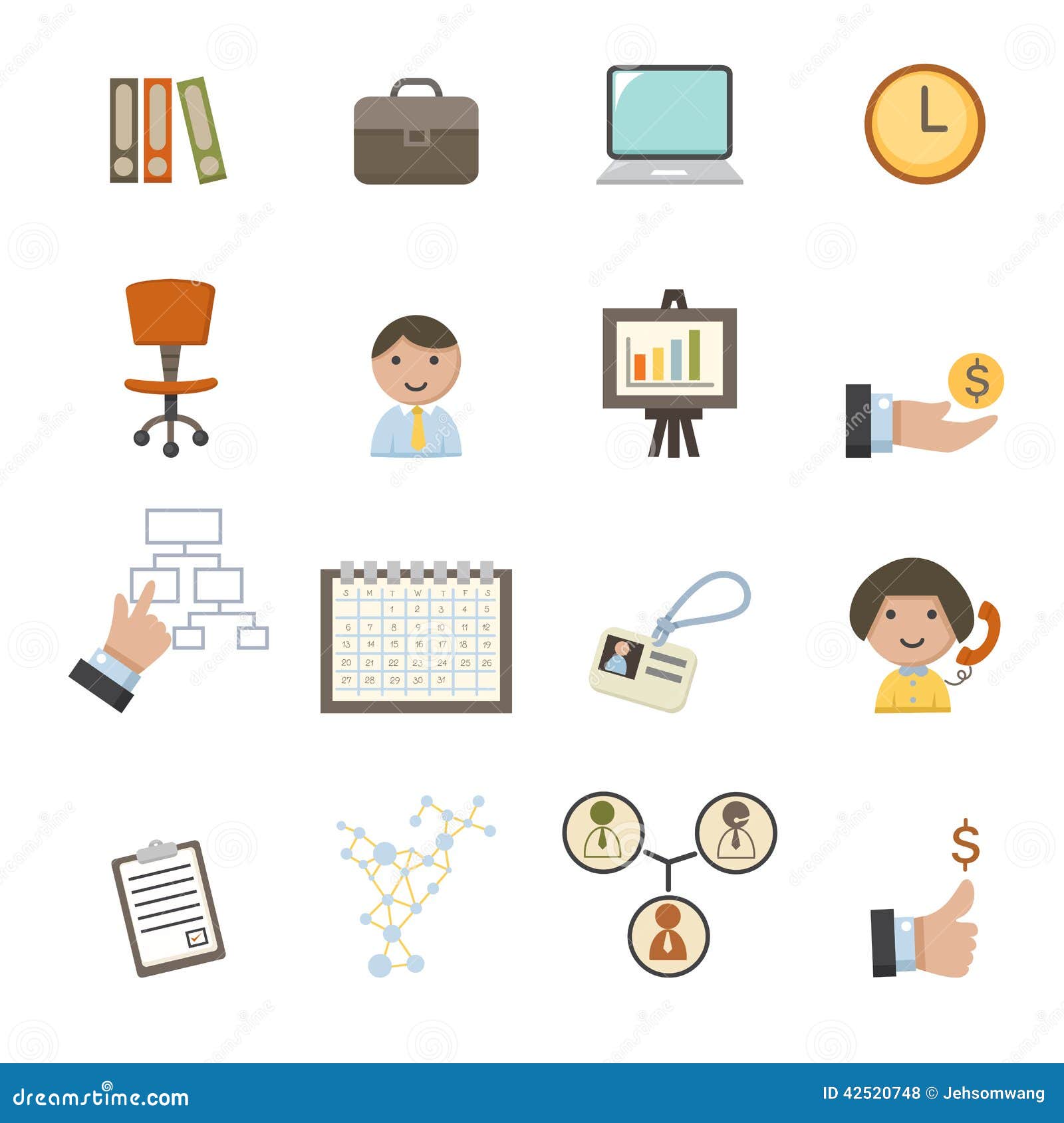 Infographics icons set stock vector. Illustration of multimedia - 42520748