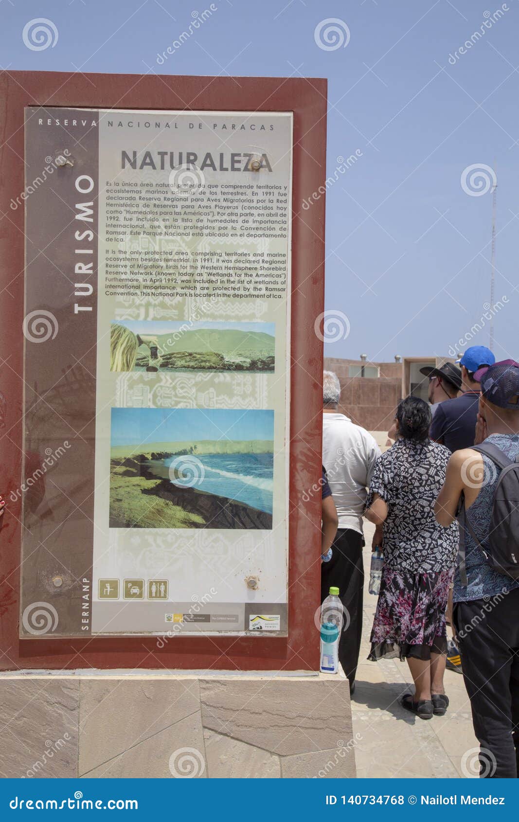 Infographics and Maps... ,National Reserve of Paracas Peru Editorial ...